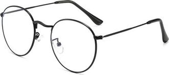 Generic Lunettes De Soleil Polaris&eacute;es Tendance For Hommes Et Femmes, Monture Ronde En M&eacute;tal, Style Ext&eacute;rieur(Clear)