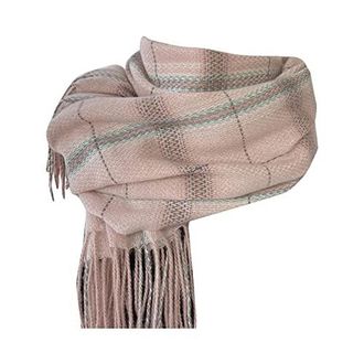 Generic &Eacute;charpe classique pour femme - Automne et hiver - Chaude et douce - Grande couverture ch&acirc;le, rose, A