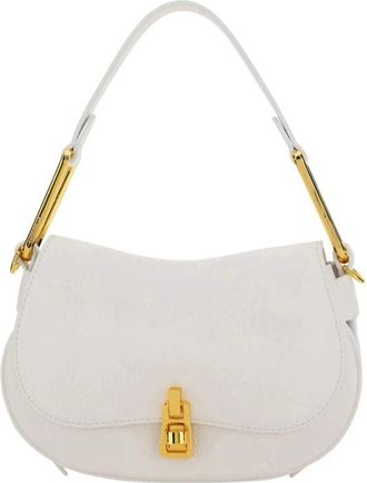 Coccinelle Coccinelle Magie Soft Shoulderbag Grained Leather Brillant White