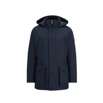 HUGO BOSS Osiass Parka - - Jackets - Herren - Blau - 2XL