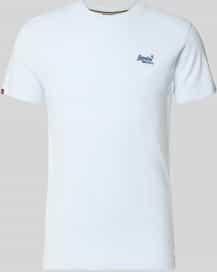 Superdry Regular Fit T-Shirt mit Logo-Stitching