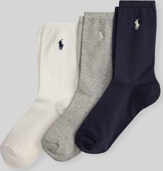 Polo Ralph Lauren Socken aus Baumwoll-Mix im 3er-Pack