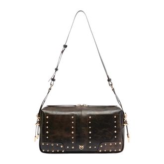 Pinko Pinko - 24 Classic Patch Cloud - Femme - Sacs - Brun - Taille: ONE Size