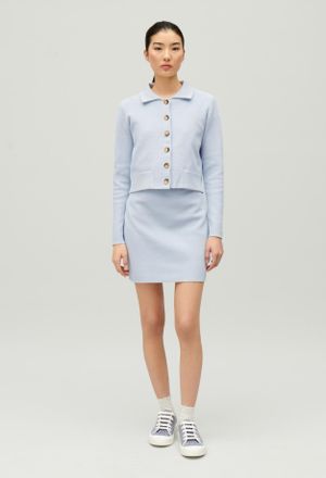 Claudie Pierlot Jupe courte taille-haute