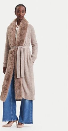 Guess Strickjacke W6BR90 Z2288 Dunkelbeige Regular Fit