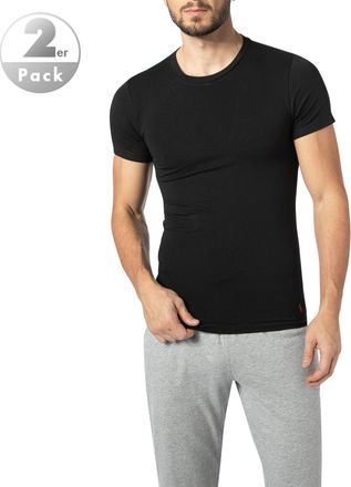 Polo Ralph Lauren Herren T-Shirts schwarz Baumwolle & Mix unifarben