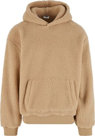 Urban Classics Herren Kapuzenpullover Oversized Teddy Hoody, l&auml;ssiger M&auml;nner Kapuzenpullover aus weichem Teddyfell, Oversize Fit