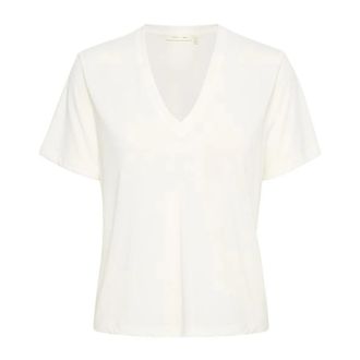 Inwear Klassisches V-Ausschnitt Top Wei&szlig; - - Tops - Damen - Wei&szlig; - 3XL