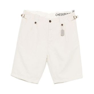 CHESAPEAKE'S Herren, Shorts, Wei&szlig;, W34Gr&ouml;&szlig;e