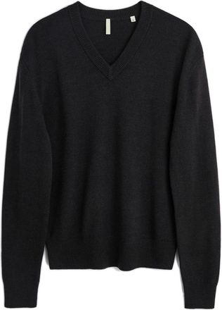 Sunflower Homme, Pulls, Noir, Taille: XL Moon Merino V Neck