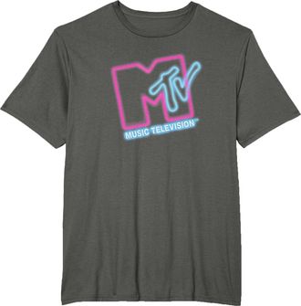 Giesswein Glowing Music Television Neon Logo T-Shirt