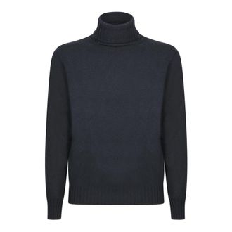 Dell'Oglio Blauer Strick f&uuml;r M&auml;nner Aw24 - - Knitwear - Herren - Blau - 3XL
