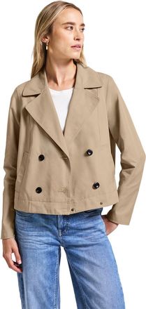 Street One Damen 2005371 Kuzer Trenchcoat, Reef Sand, 40