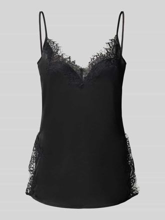 MY ESSENTIAL WARDROBE Spitzentop mit V-Ausschnitt Modell Brenda
