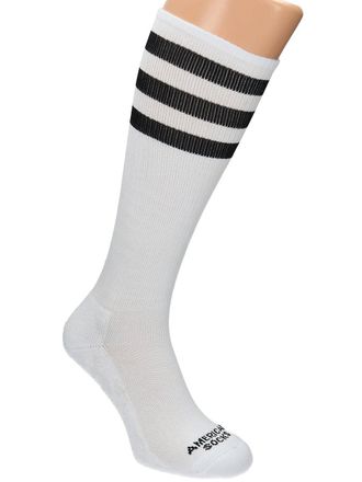 American Socks Old School - Knee High Socken white