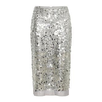 Inwear Femme, Jupes, Gris, Taille: 44 FR Jupes Midi