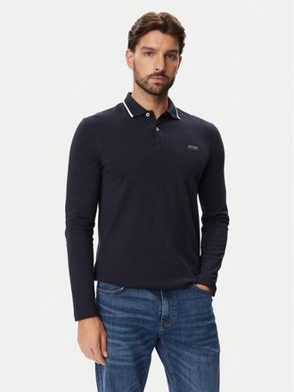 Guess Poloshirt M6BP07 K6195 Dunkelblau Regular Fit