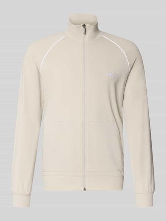 HUGO BOSS Regular Fit Sweatjacke aus Baumwoll-Mix Modell Mix&Match