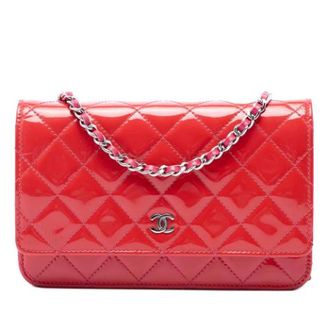 Chanel Pre-owned Wallet on Chain - - Pre-owned - Damen - Rot - ONE SIZE