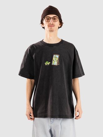 A.Lab Jerry Mirror Flexing Boxy T-Shirt vintage black