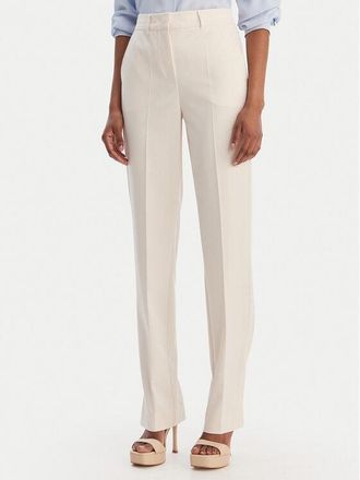 Marella Stoffhose Pagina 2613131081 Wei&szlig; Slim Fit