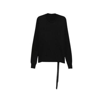 Rick Owens Crewneck Sweat - - Tops - Herren - Schwarzk - M