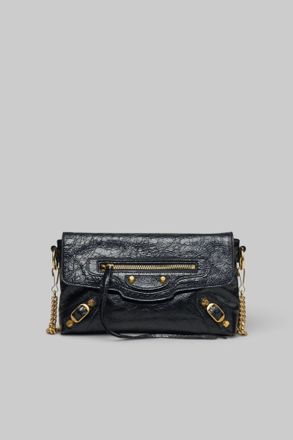 Balenciaga Le City Clutch W/ Chain