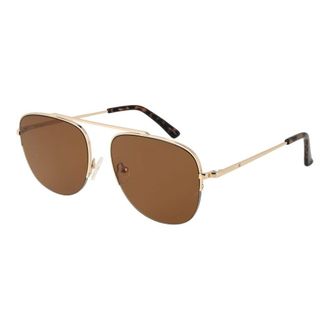 Champion Schwarze Metall-Sonnenbrille