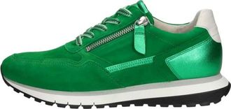 Gabor Femme, Chaussures, Vert, Taille: 38 1/2 EU Baskets Laag