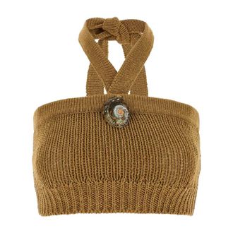Alanui Island Memories Top - - Tops - Damen - Braun - S