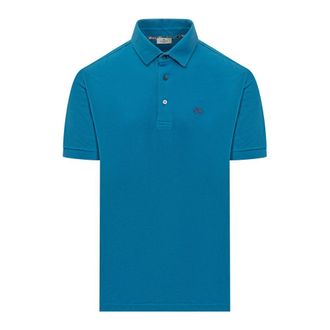 Etro Polohemd mit Logo-Stickerei - - Tops - Herren - Blau - S
