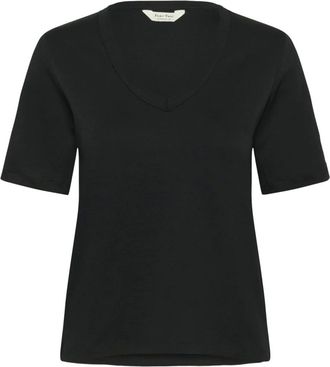Part Two Femme, Tops, Noir, Taille: 36 FR Ratansa T-shirt