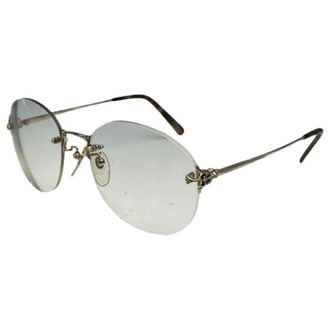 Fendi Pre-owned Metall Sonnenbrille - - Pre-owned - Damen - Gelb - ONE SIZE