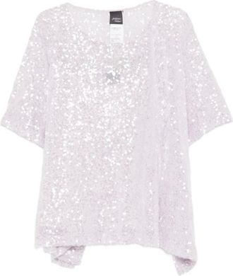 Marina Rinaldi Femme, Blouses et Chemises, Violet, Taille: 44 FR Tuniques