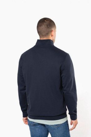 Kariban Sweatjacke Herren Sweatjacke mit Rei&szlig;verschluss