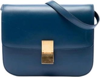 Celine Sac bandouli&egrave;re vintage Pre-owned - Femme - Pre-owned - Bleu - Taille: ONE Size