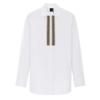 Pinko Capirai Shirt - - Blouses & Shirts - Damen - Wei&szlig; - S