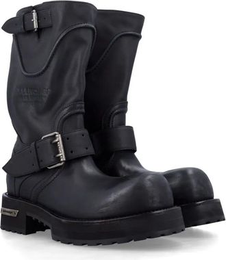 Balenciaga Stiefel - Venom Leather Bootie - Gr. 44 (EU) - in Schwarz - f&uuml;r Damen