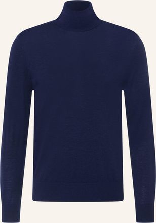 Chas Chas Rollkragenpullover Aus Merinowolle blau