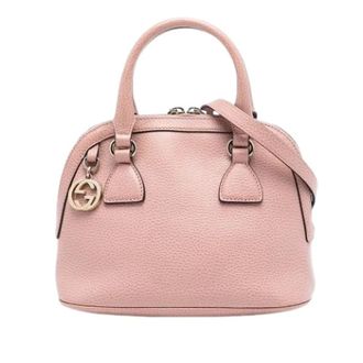Gucci Pre-owned The Dome Handbag - Femme - Pre-owned - Rose - Taille: ONE Size