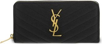 Saint Laurent Cassandre Zip-around Wallet