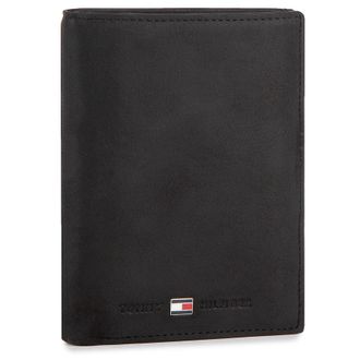 Tommy Hilfiger Geldb&ouml;rse Tommy Hilfiger Johanson N/S Wallet W/Coin Pocket AM0AM00664 Schwarz