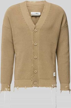 Maison Margiela Regular Fit Cardigan im Used-Look