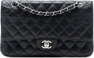 Chanel Hobo Bags - Medium Classic Caviar Double Flap - Gr. unisize - in Schwarz - f&uuml;r Damen