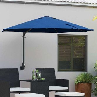 vidaXL Vidaxl - Parasol de jardin Bleu azure 248 x 248 x 148 cm