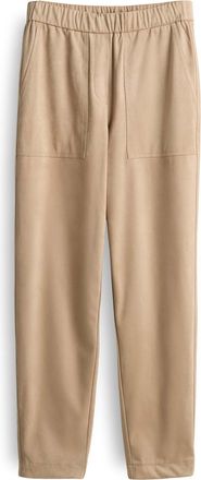 OPUS Damen Jogpants | MYHA Relaxed Jogpants in Wildlederoptik Macadamia, 34