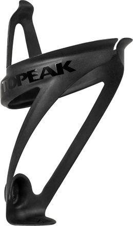 Topeak Shuttle Cage Z Flaschenhalter aus Carbon und Aluminium in der Farbe Schwarz, Größe 14,2x8,5x7,5 cm, 15200034