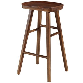 Generic Barhocker aus Holz - Stabile St&uuml;hle f&uuml;r Wohnzimmer, Esszimmer, Schlafzimmer, Arbeitszimmer