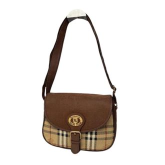 Burberry Sac &agrave; bandouli&egrave;re en cuir Pre-owned - Femme - Pre-owned - Beige - Taille: ONE Size