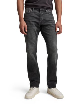 G-Star Herren Mosa Straight Jeans Jeans, Schwarz (Worn in Black Moon D23692-b479-g108), 34W / 36L